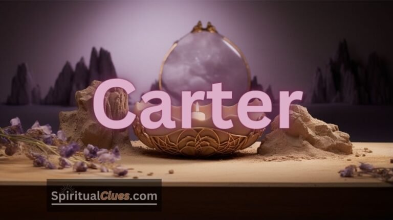 Spiritual Meaning of the Name Carter: Guardian and Leader ...