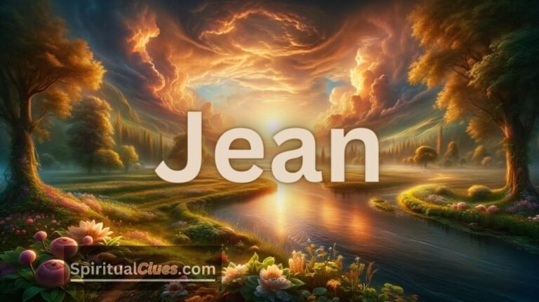 Spiritual Meaning of the Name Jean: God is gracious - SpiritualClues.com