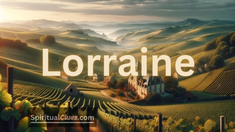 Spiritual Meaning of the Name Lorraine: God has Helped - SpiritualClues.com