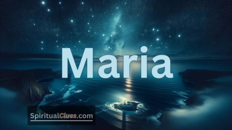 Spiritual Meaning of the Name Maria: Star of the Sea - SpiritualClues.com