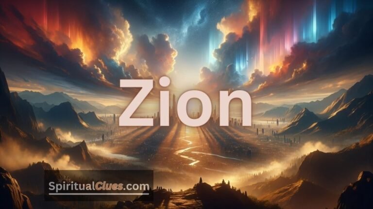 Spiritual Meaning of the Name Zion: Promised Land - SpiritualClues.com