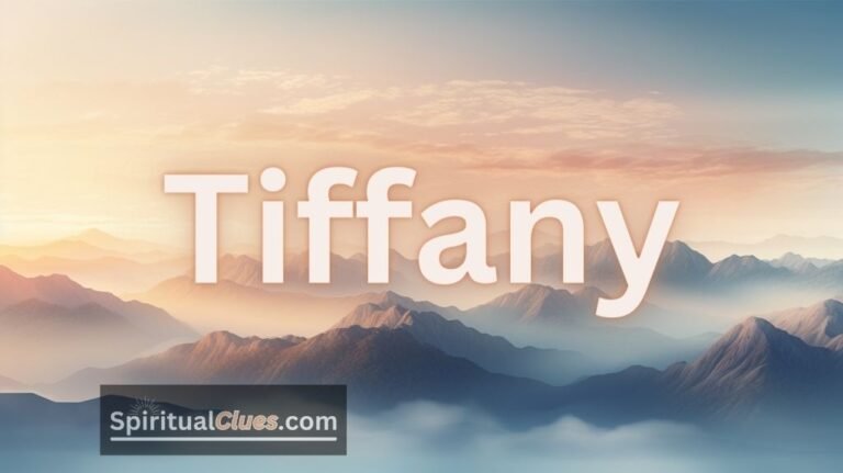Spiritual Meaning of the Name Tiffany: Manifestation of God ...